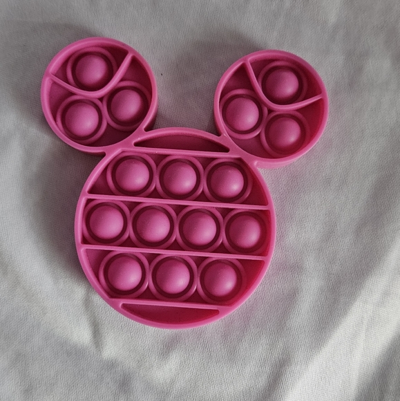 Toys | Pink Mickey Mouse Popit | Poshmark